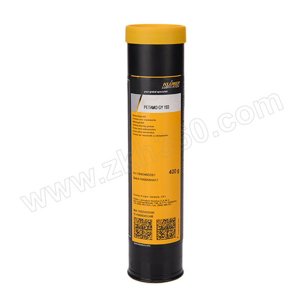 KLUBER/克鲁勃 高温润滑剂 PETAMO GY 193 400g 1罐【多少钱 规格参数 图片 采购】-震坤行